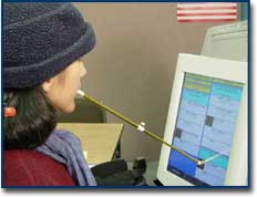 Which is Best: A Mouth Stick or Head Stick for a Dynavox Communication ...