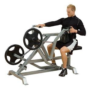 Leverage Seated Row for Arm and Back Strengthening