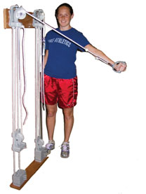 Chest Weight Pulley Exercise System - FREE Shipping