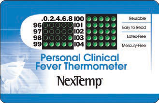 NexTemp Reusable Latex-Free Clinical Thermometer