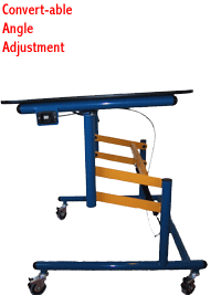 Convert-Able Table with Interchangeable Tops