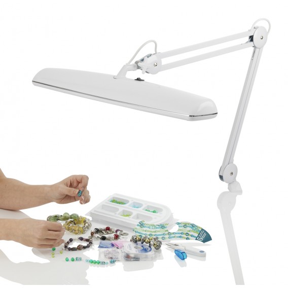 Daylight Triple Bright High-Powered LED Workstation Table Lamp