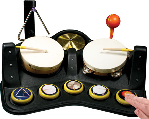 Adapted Music Kit with Switch Enabled Instruments