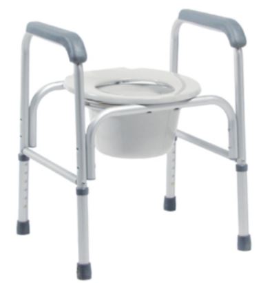 Lumex 3-in-1 Aluminum Commode, Case of 2