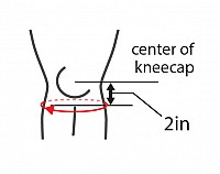 JK-1 Moderate Patellar Knee Support - FREE Shipping