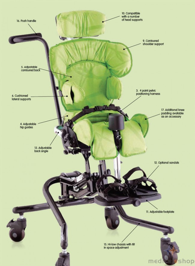 Leckey Squiggles Seating System - FREE Shipping