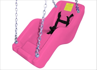 Two Bay ADA Compliant Wheelchair Swing Set with Swings