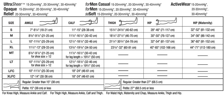 Jobst Opaque Extra Firm Compression Pantyhose