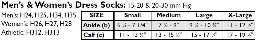 Activa Men's Compression Support Dress Socks