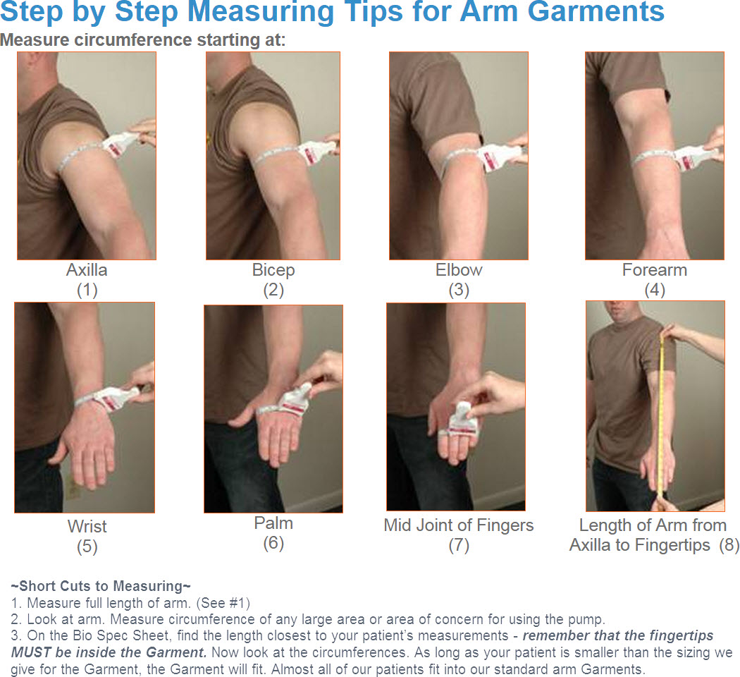 8 Chamber Bio Comfort Arm and Shoulder Garments