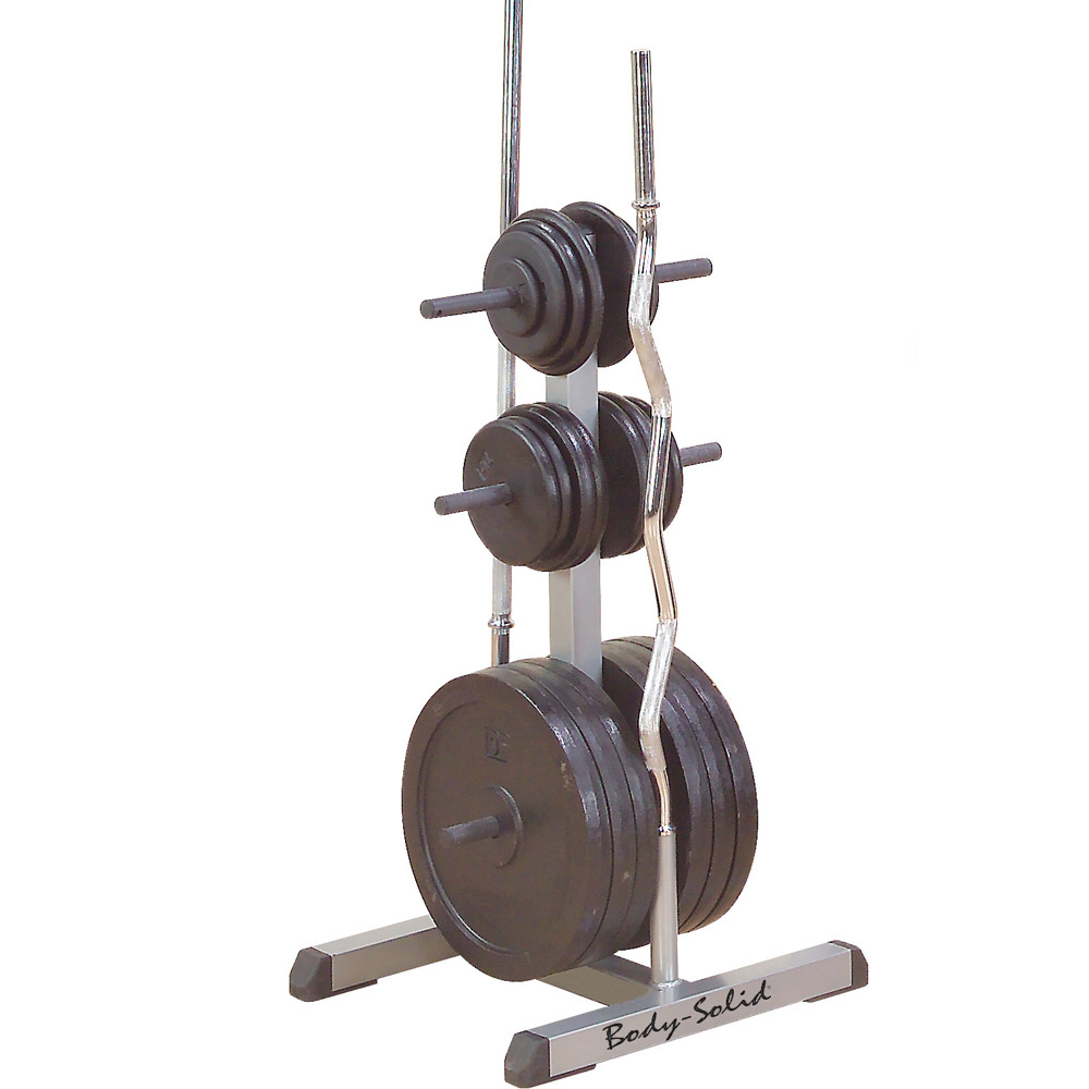 Body-Solid Standard Weight Tree and Bar Holder