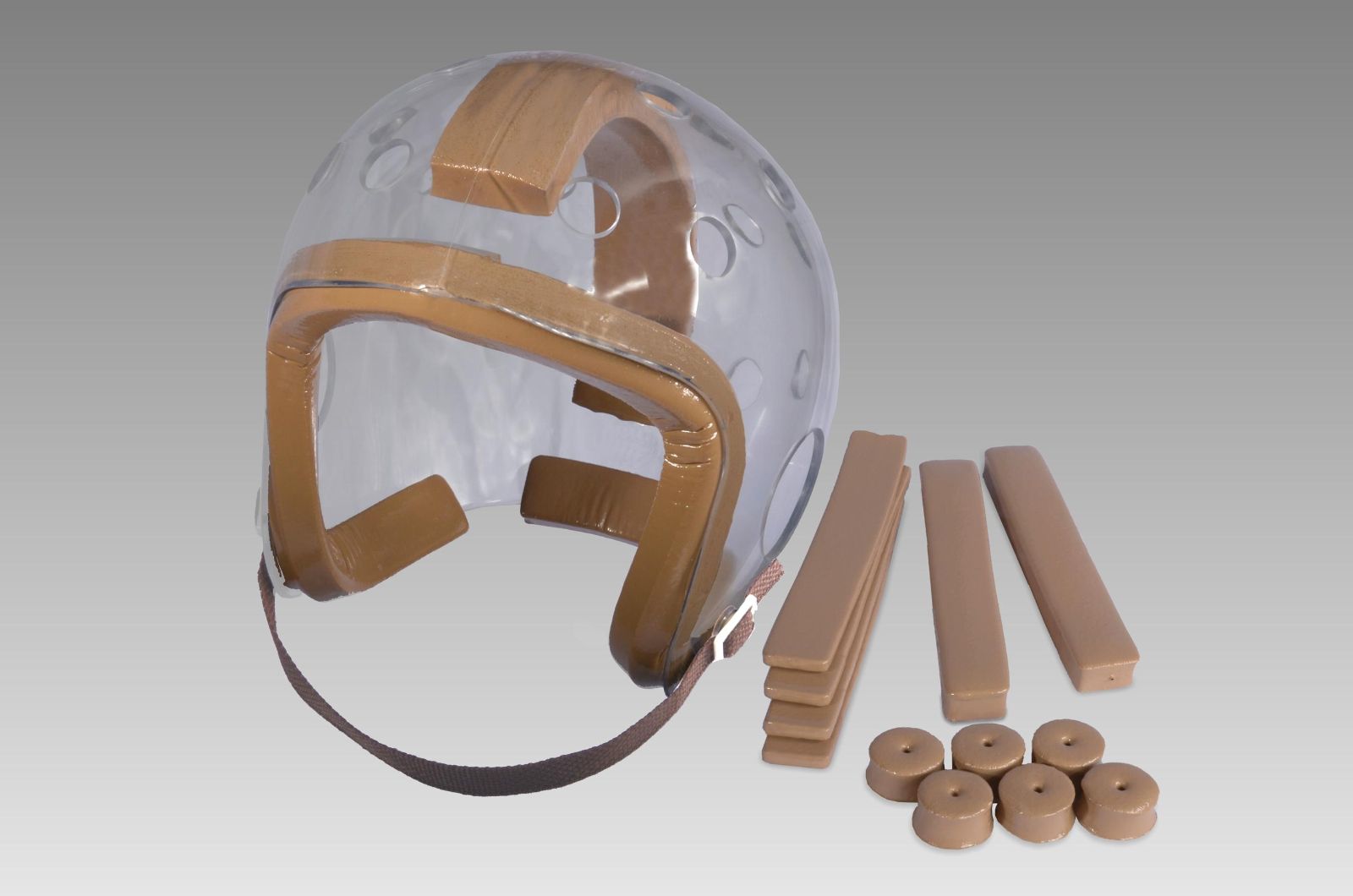 Universal Clear Post-Op Helmet for Surgery Recovery
