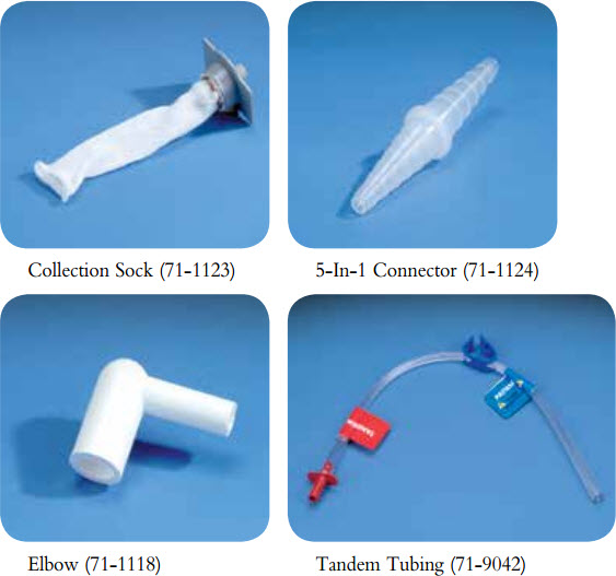 Medical Waste Suctioning Accessories for Fluid Control