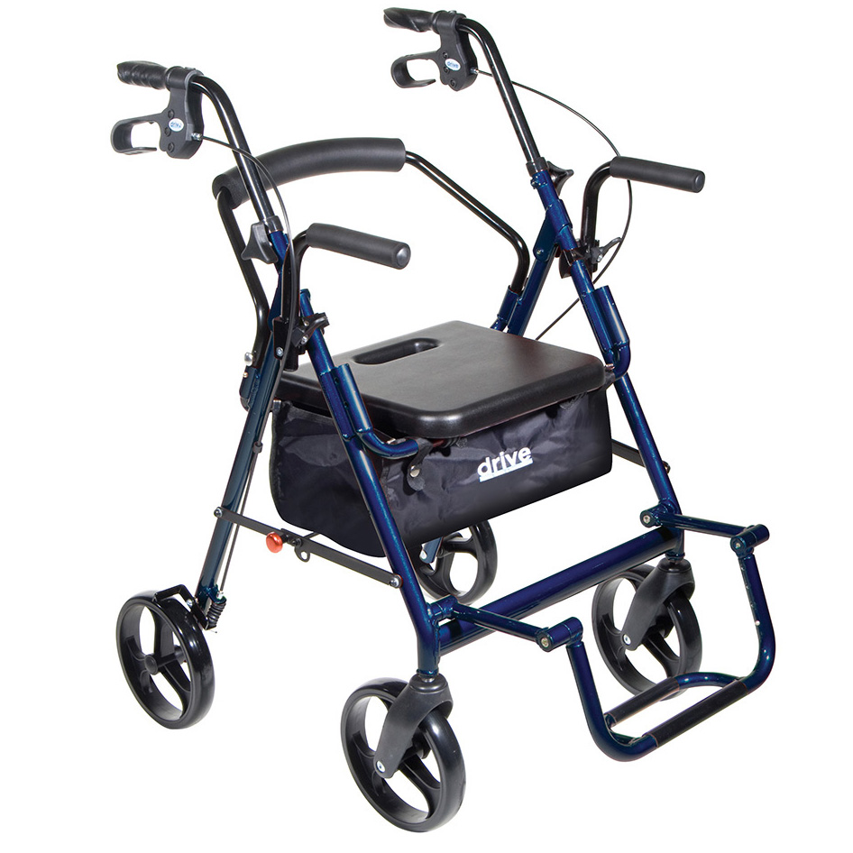 Drive Medical Duet Rollator Transport Chair
