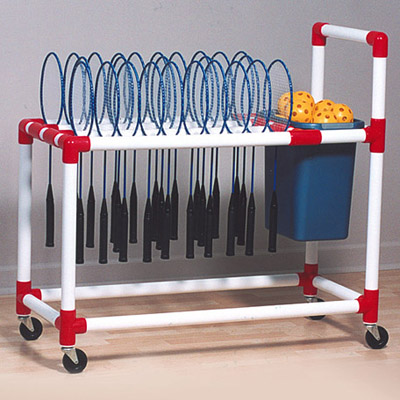 Tennis Racket Caddy Cart ON SALE - FREE Shipping