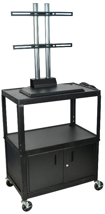 Luxor Extra-Large Steel AV Cart - FREE Shipping