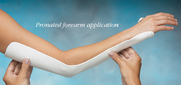 Long Arm Precut Splint for Elbow, Forearm & Wrist Support - 23 in ...