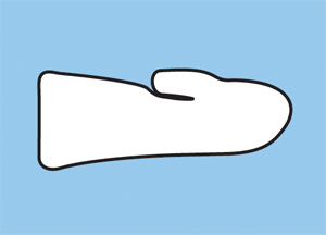 Resting Pan Position Splints, 3 Packs