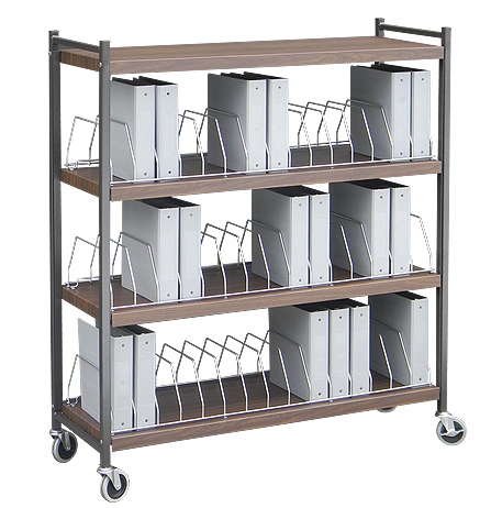 Large Vertical Open Chart Racks
