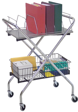 Foldable Steel Tubing Utility Cart - FREE Shipping