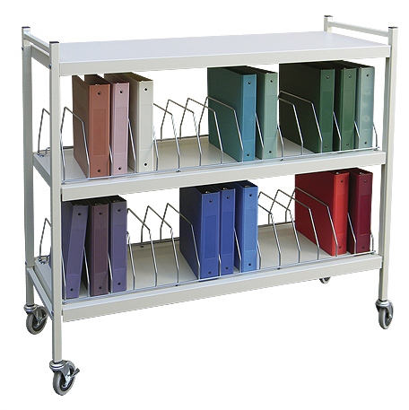 Large Vertical Open Chart Racks