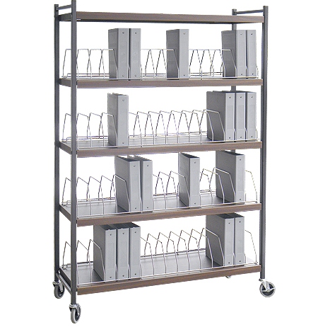 Large Vertical Open Chart Racks