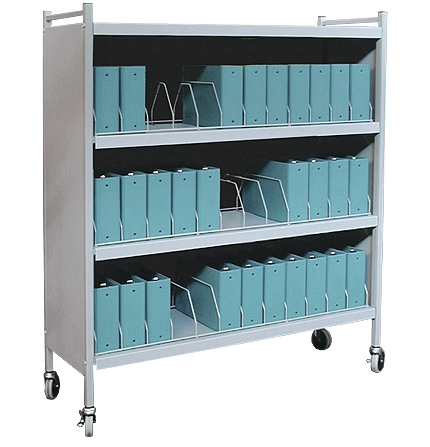Large Vertical Cabinet Style Chart Racks