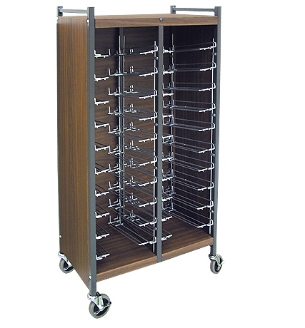 Standard Horizontal Cabinet Style Chart Racks