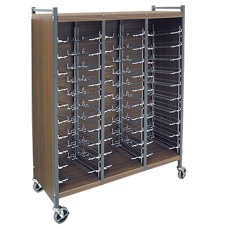 Standard Horizontal Cabinet Style Chart Racks