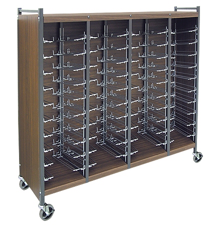 Standard Horizontal Cabinet Style Chart Racks