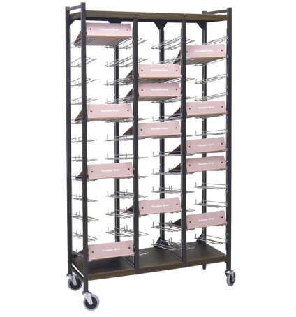 Tall Horizontal Open Chart Racks