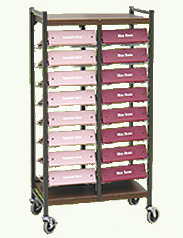Standard Horizontal Open Chart Racks