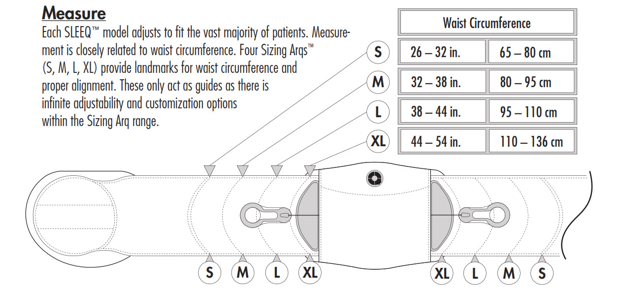 LSO Brace | SLEEQ AP Anterior Posterior Lumbar-Sacral Orthosis