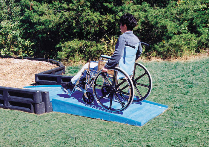 ADA Playground Border Ramp DISCOUNT SALE - FREE Shipping