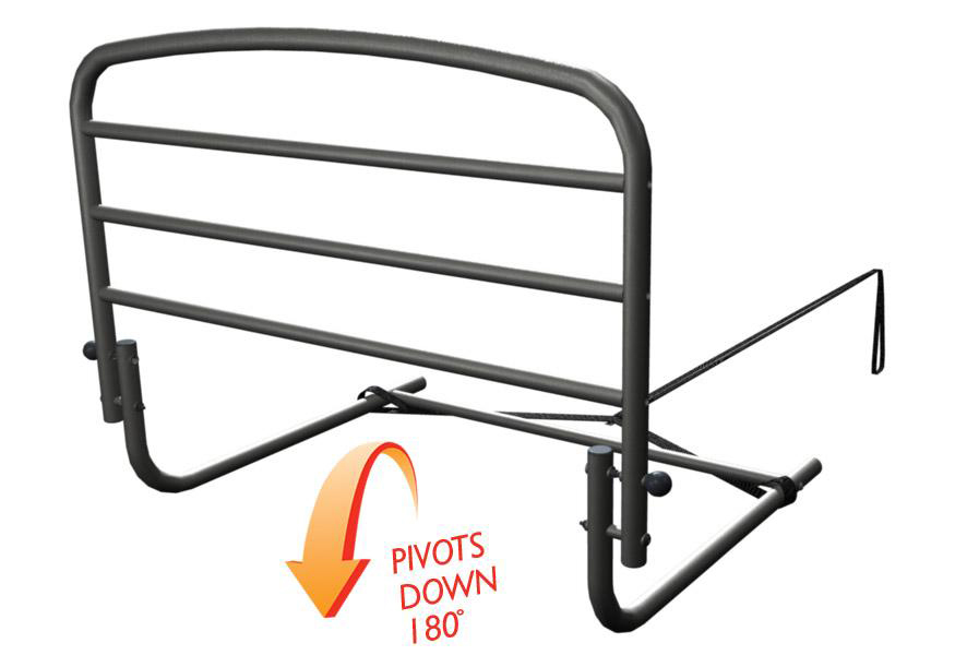 Wide Safety Folding Side Bed Rail from Stander