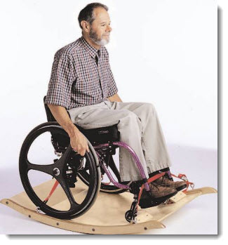 TherAdapt Wheelchair Platform Rockers - FREE Shipping