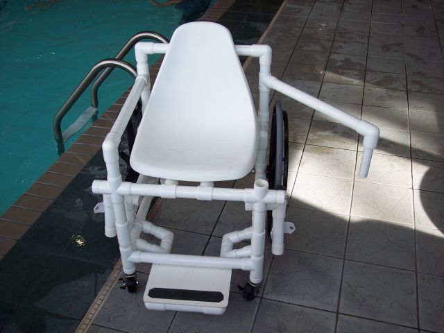 Aqua Creek Pool Access PVC Wheelchairs - FREE Shipping