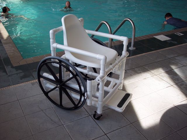 Aqua Creek Pool Access PVC Wheelchairs - FREE Shipping