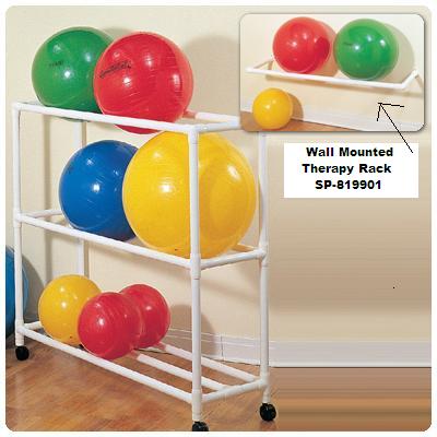 MJM 3 Shelf Therapy Ball Racks - FREE Shipping