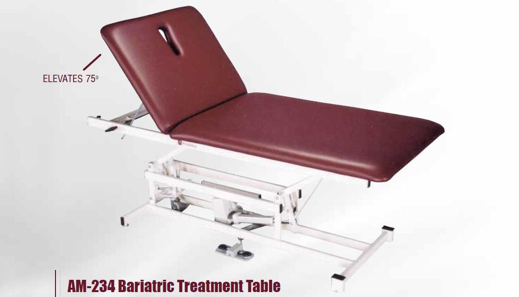 Bariatric High Low Physical Therapy Table by Armedica | AM-234