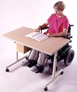 Wheelchair-Accessible Desk with Storage - FREE Shipping