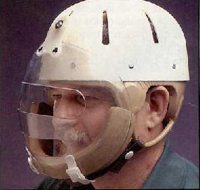 Danmar Hard Shell Helmet with Face Guard