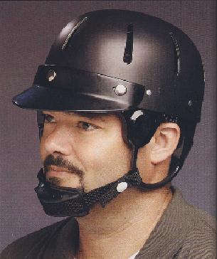 Deluxe Hard Shell Helmet with Visor - FREE Shipping