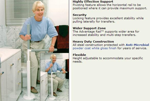HealthCraft Advantage Rail BUY NOW - FREE Shipping
