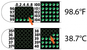 NexTemp Single-Use Individually Wrapped Thermometers