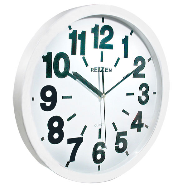Reizen Low Vision Quartz Wall Clock - FREE Shipping