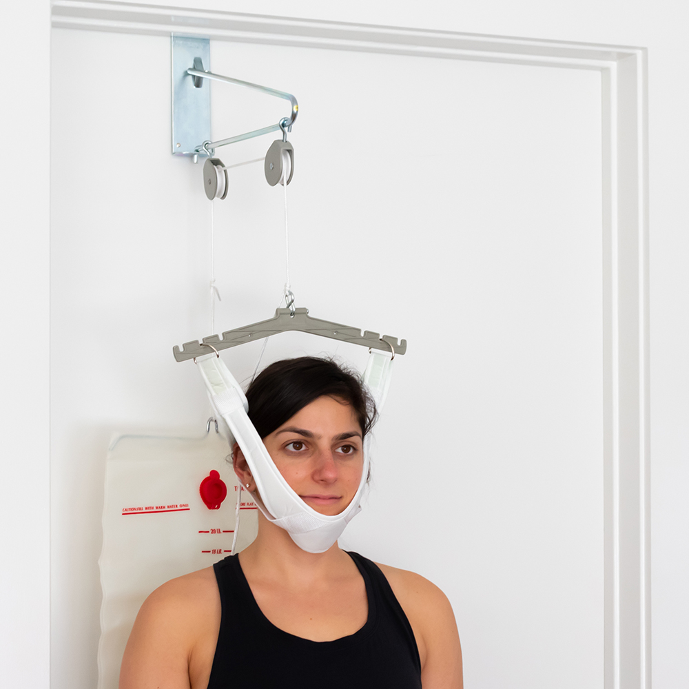 Portable Cervical Traction Device, Over-the-Door Design, Includes Water ...