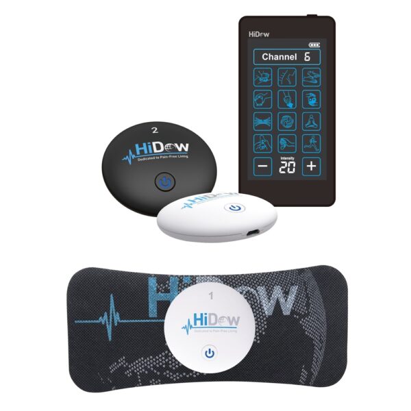 Wireless 6-12 TENS / EMS Device - Pro Touch from HiDow