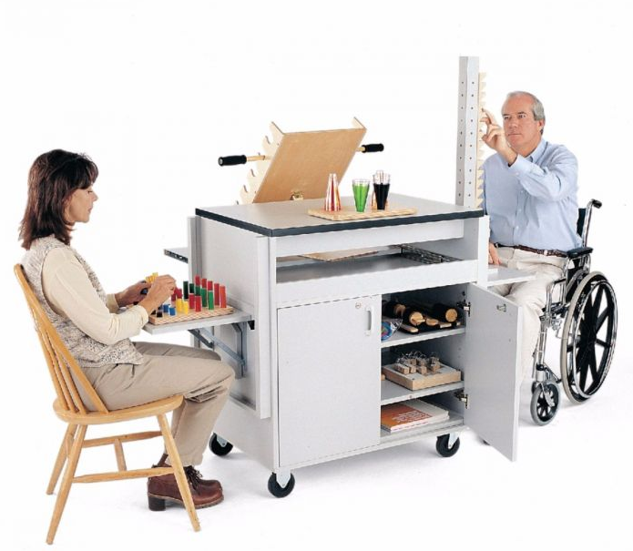 Upper Extremity Hand Therapy Workstation By Sammons Preston