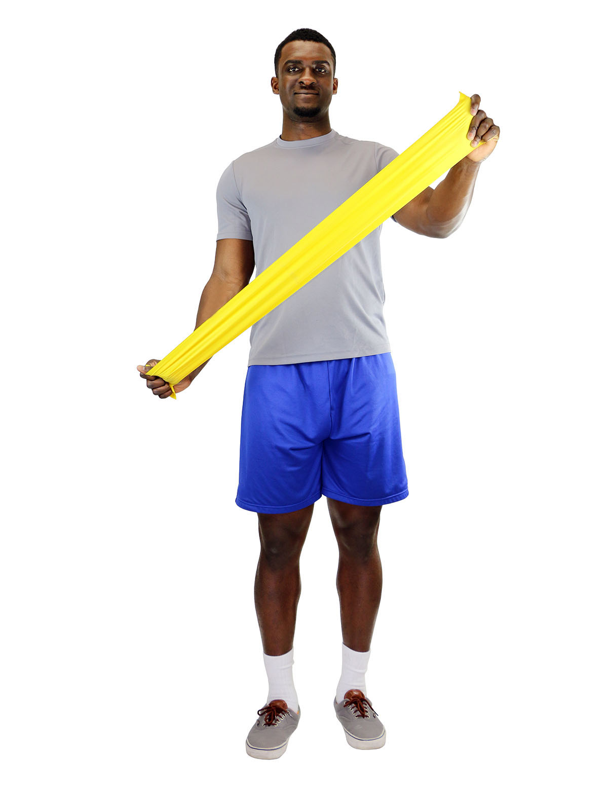 Cando Low-Powder Latex Exercise Band - FREE Shipping